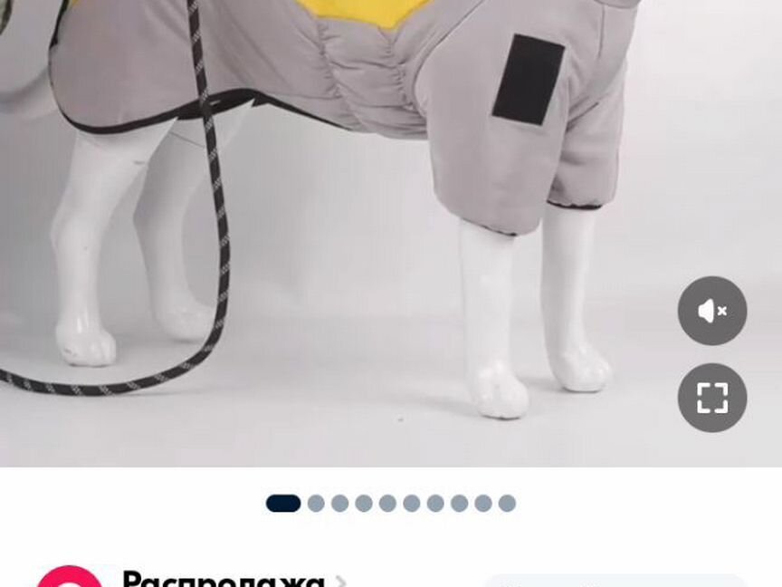 Комбинезон для крупной собаки