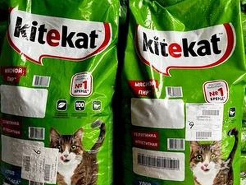 Китикет корм для кошек kitekat 15кг