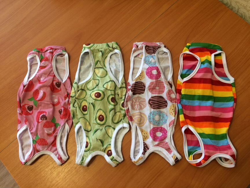 Попона послеоперационная на липучке для кошек