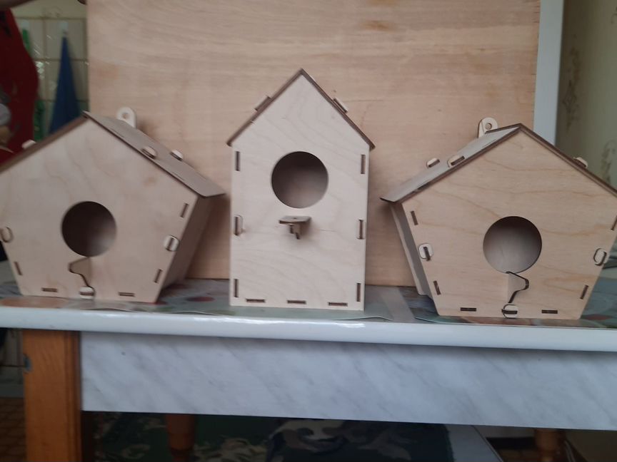 Домики для мелких птиц(амадины,канарейки,щеглы)