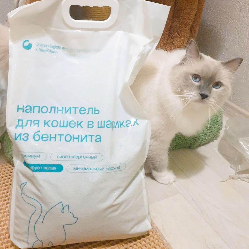 Наполнитель гранулы бентонита