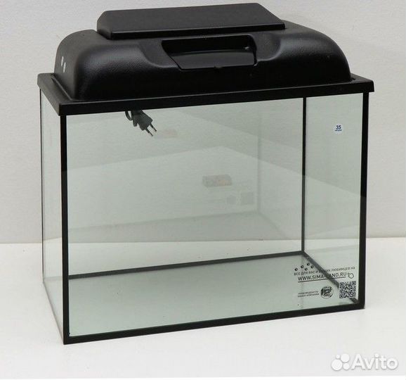 Аквариумный набор №1 прямоугольный, 35 л