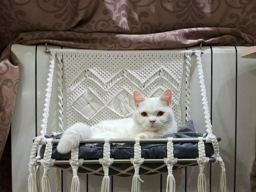 Гамак для кошек на батарею