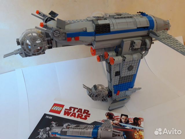 Lego star wars 75188 бомбардировщик сопротивления купить в Москве ...