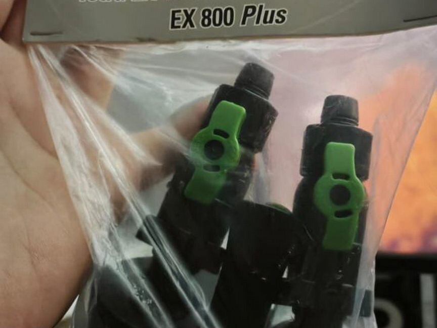 Адаптер с кранами для фильтра tetra EX 400/600/800