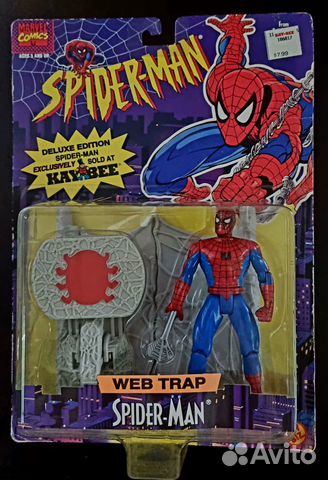 Новая фигурка Toy Biz Spider-Man Web Trap купить в Москве | Хобби и ...