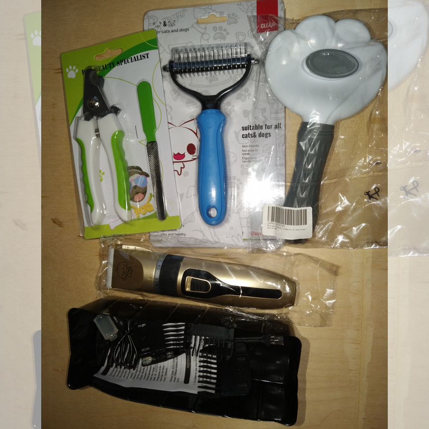 Инструменты для груминга и ухода за животными