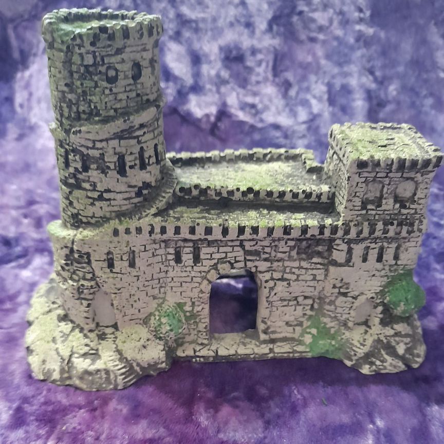 Украшение, декор в аквариум "Крепость,замок"