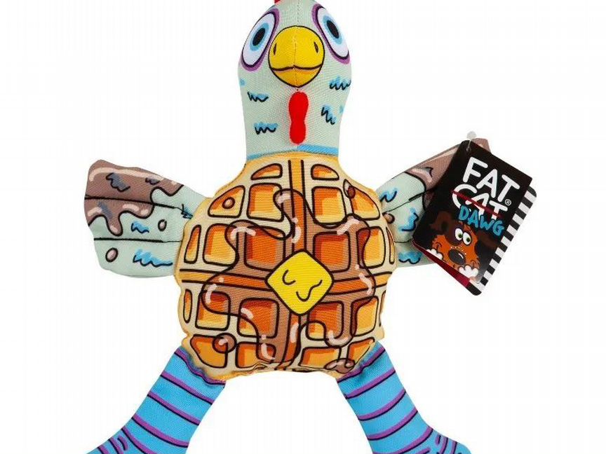 Игрушка FAT CAT Foodies Курица-вафля