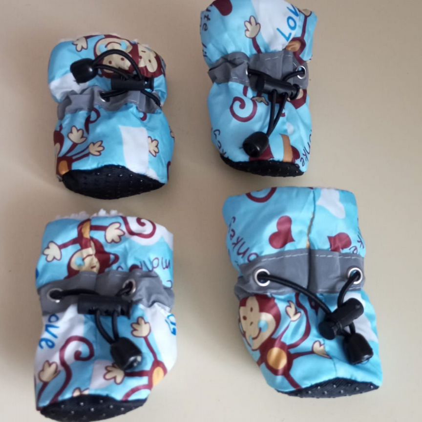 Ботинки зимние для собак