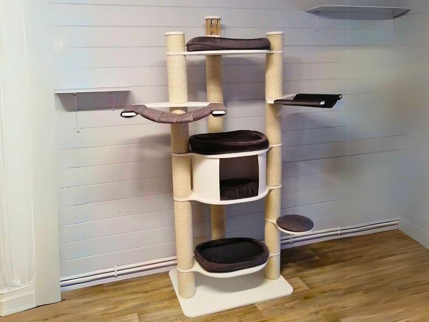 Когтеточка домик для кошки