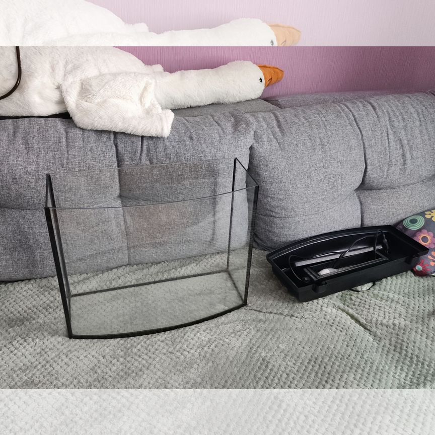 Аквариум 25л телевизор