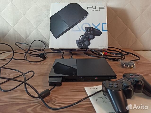 PlayStation 2 Slim PAL полный комплект, непрошитая купить в Ульяновске ...
