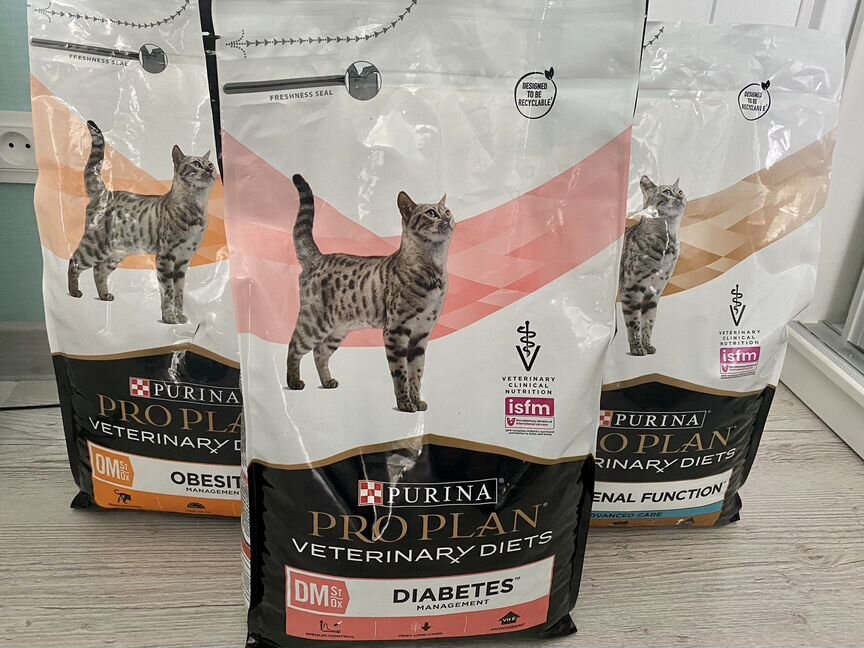 Purina ProPlan veterinary diets DM diabetes (5 кг)