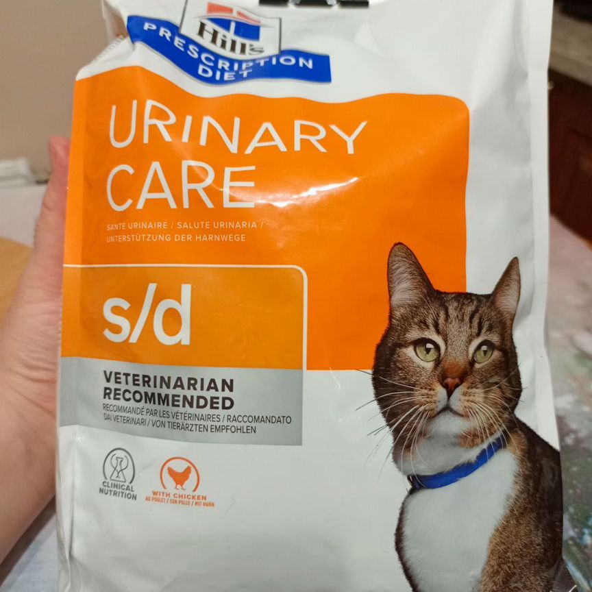 Корм для кошек Hill's urinary s/d 3 кг