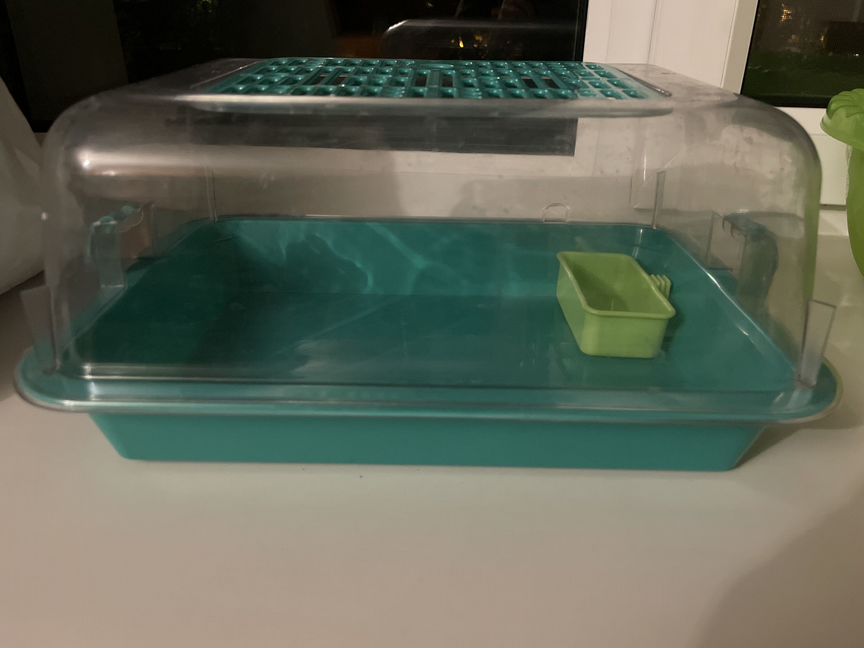 Террариум аквариум переноска пластиковый