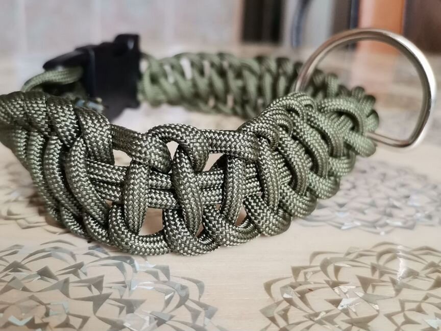 Ошейник для собак ручной работы