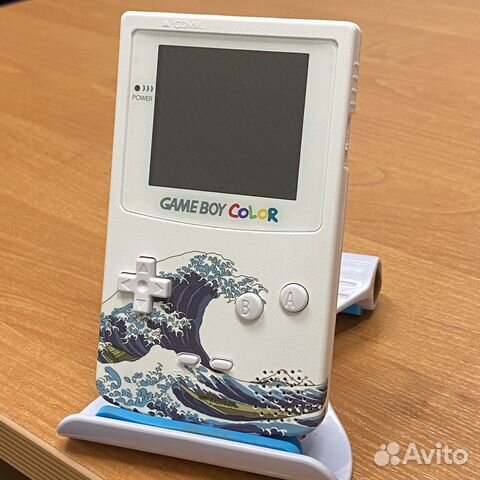 GameBoy Color “The Great Wave” IPS-mod купить в Москве | Электроника ...