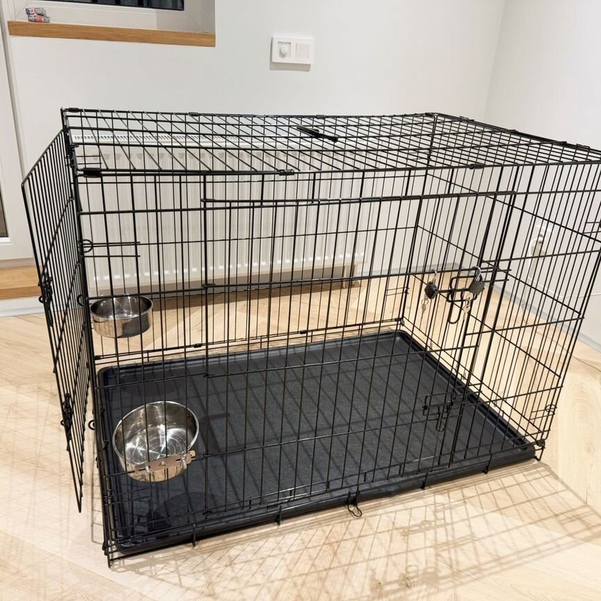 Большая клетка для собак dogland
