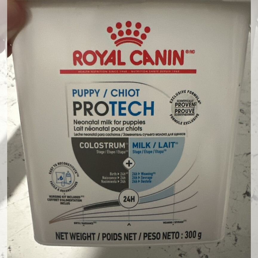 Смесь с молозивом Royal Canin pro tech