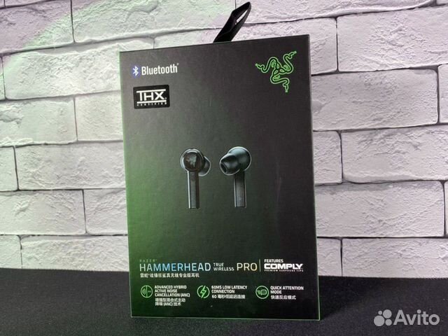 Razer hammerhead true wireless pro купить в Москве | Электроника | Авито
