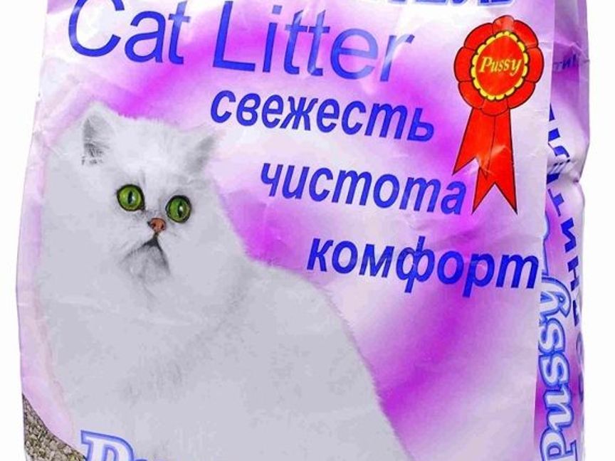 Pussy-Cat комкующийся наполнитель, 4,5л