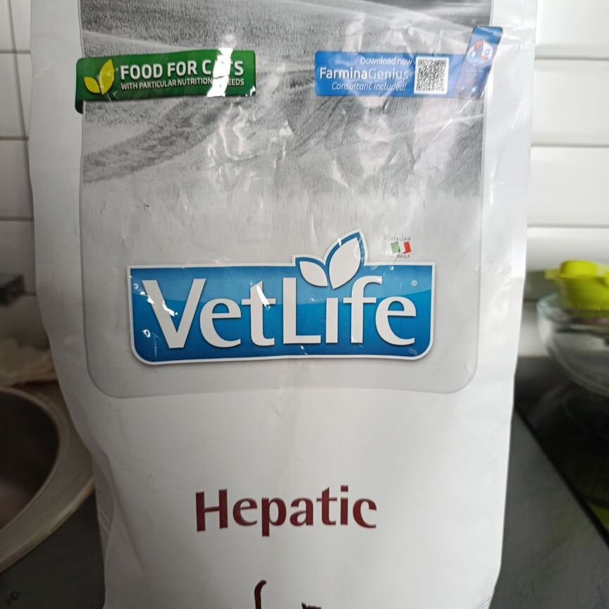 Farmina vet life hepatic для кошек