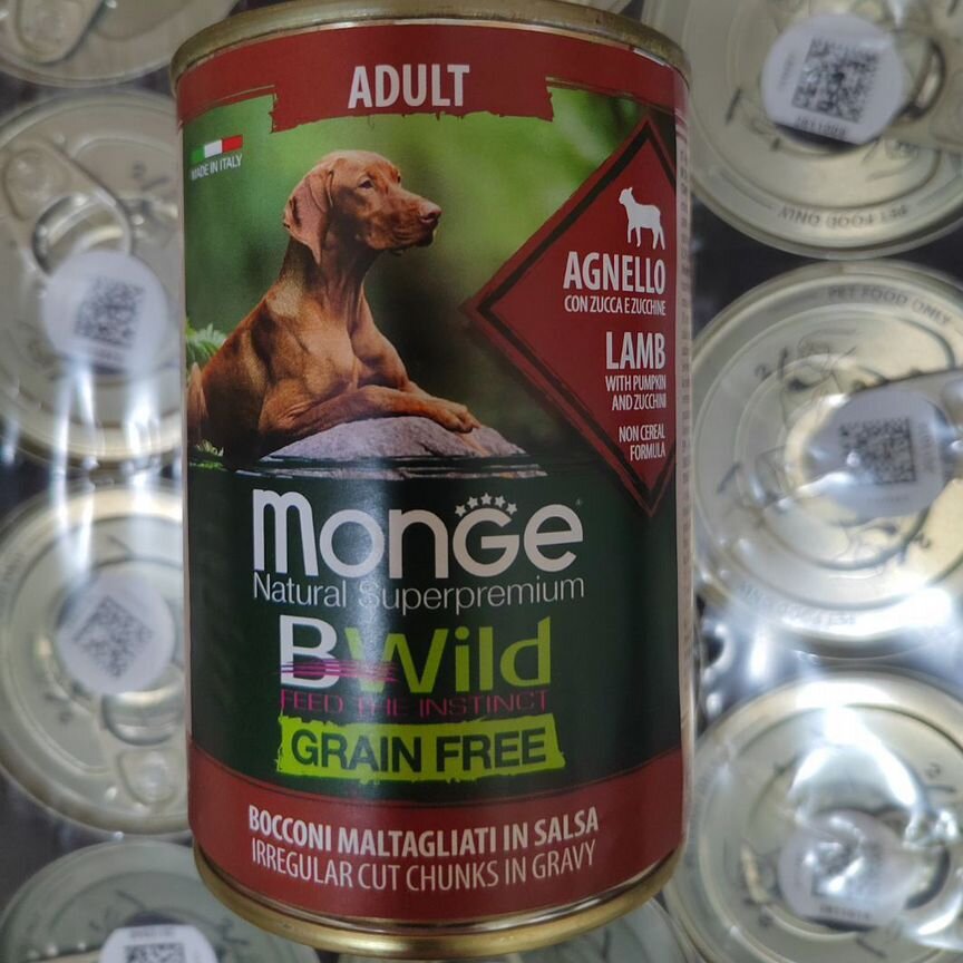 Корм для собак monge