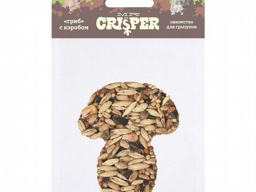 MR.Crisper лакомство для грызунов "Грибок" с кэро