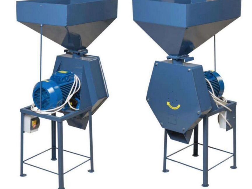 Зернодробилки зиб двухбункерные, зерноизмельчитель