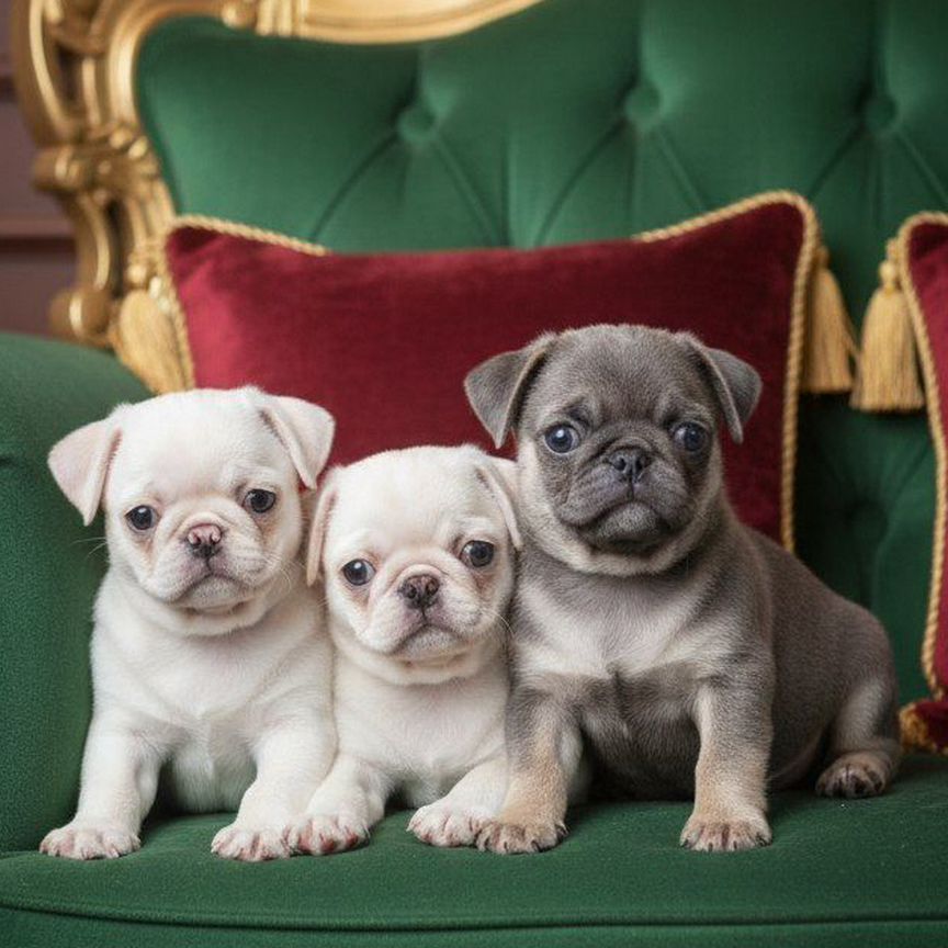 Мопс, щенок