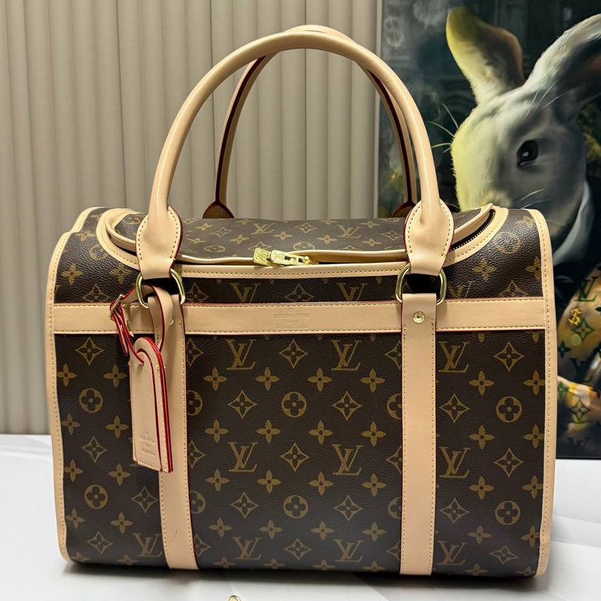 Переноска для собак Louis Vuitton Beige 40