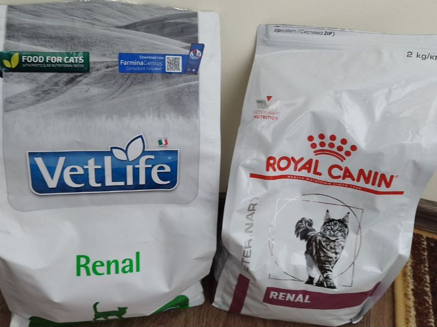 Корм для кошек с хпн (ренальный)