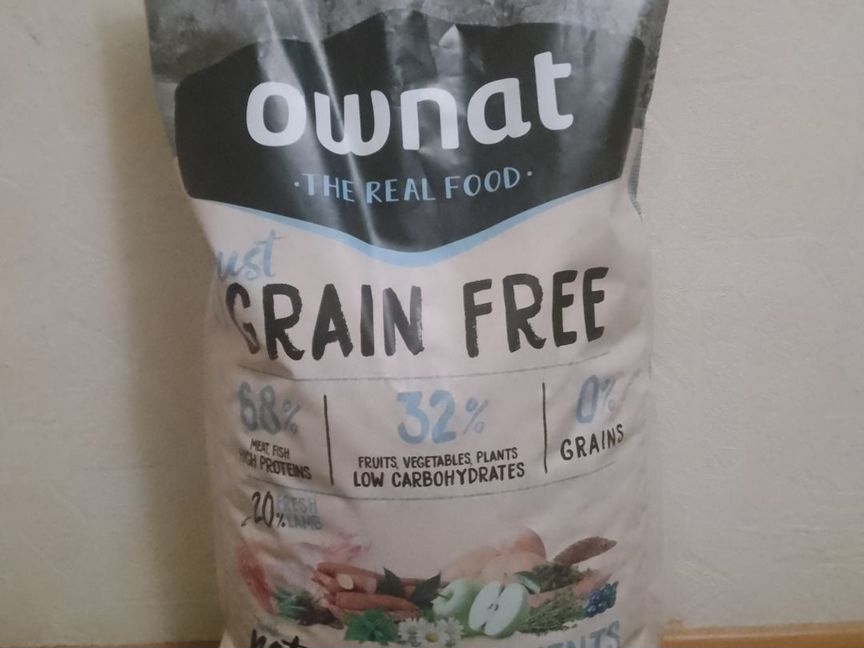 Корм для собак Ownat Grain Free