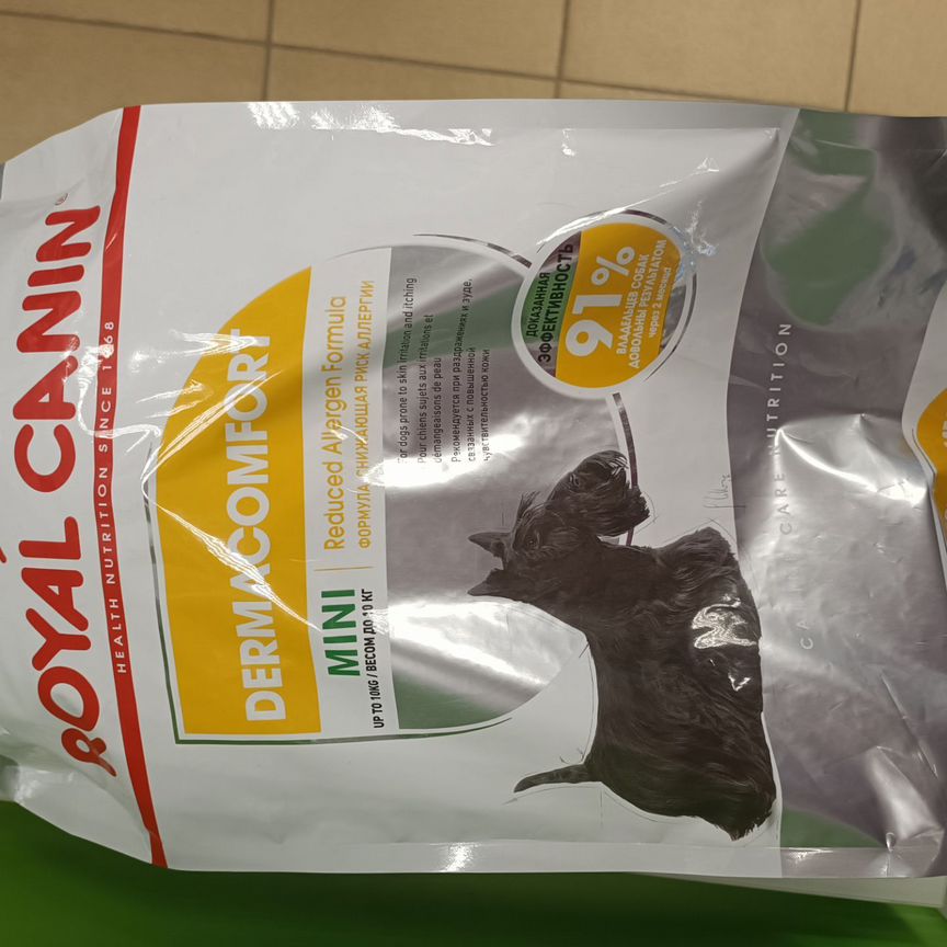 Royal Canin Mini Dermacomfort для собак 3кг