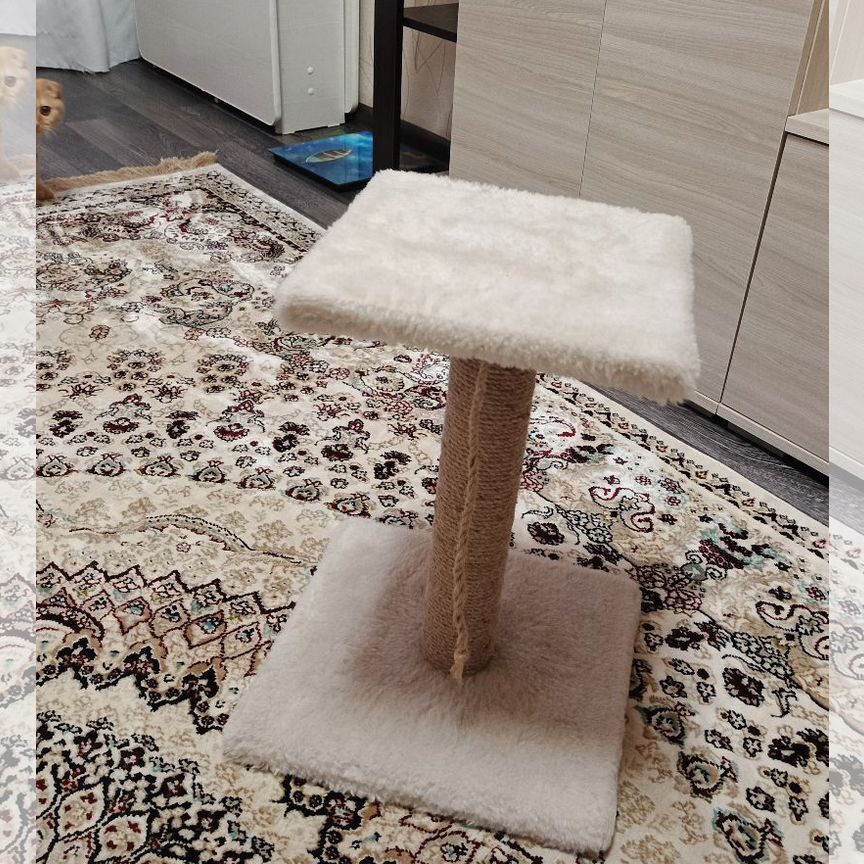 Когтеточка столбик для котят