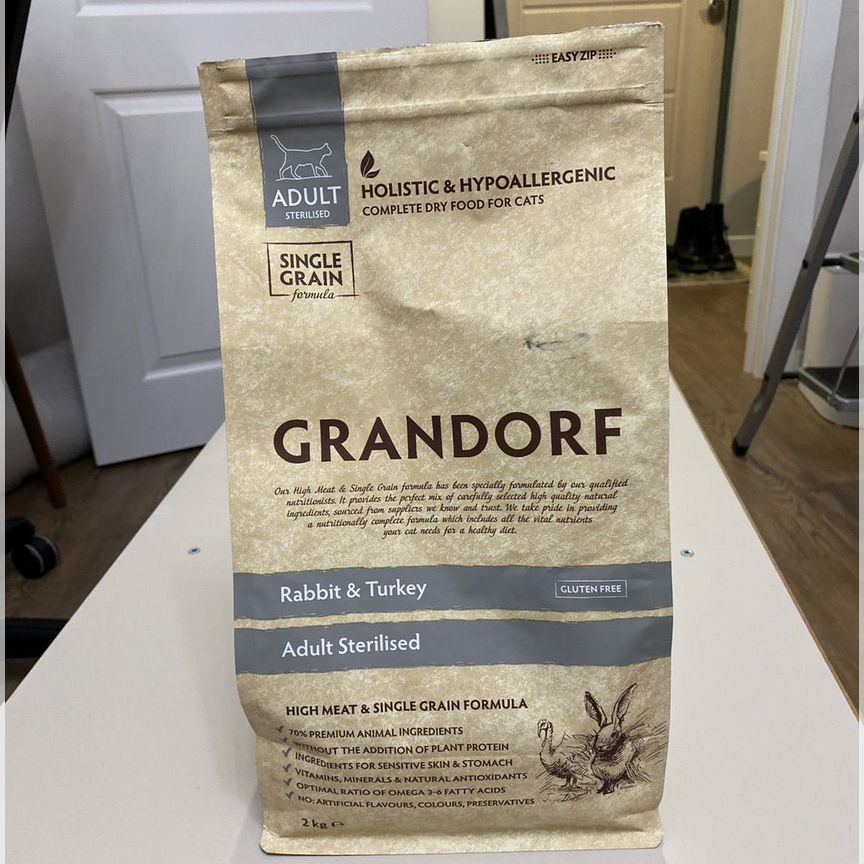 Корм для котиков Grandorf