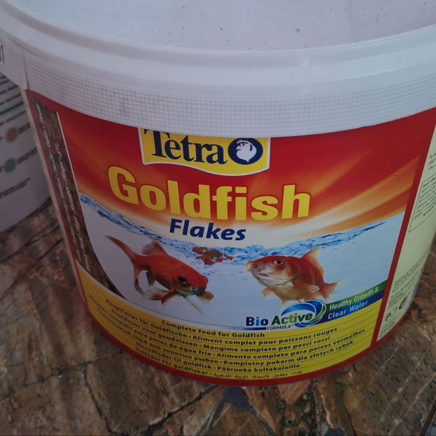 Корм для рыб goldfish tetra
