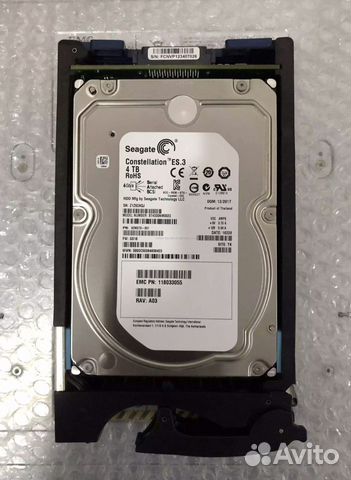 Жесткий диск EMC V4-VS07-040 4Tb 3.5" SAS купить в Москве | Электроника ...