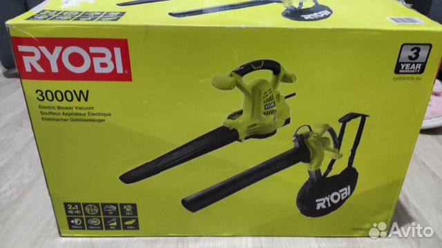 Воздуходувка ryobi RBV3000CSV купить в Новосибирске | Товары для дома и ...
