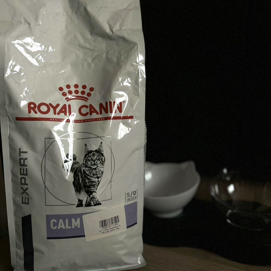 Корм для кошек royal canin calm