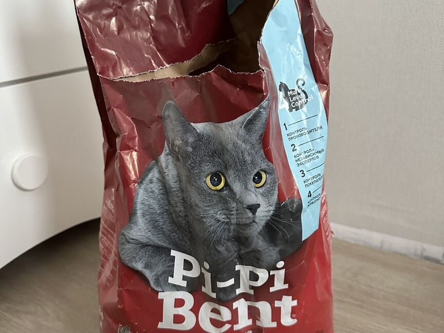 Pi-pi bent наполнитель для кошачьего туалета