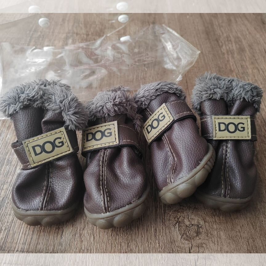 Зимние ботинки для собак
