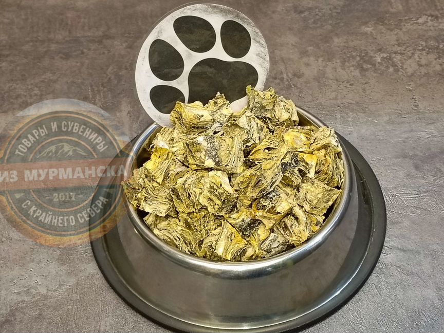 Угощения с пользой для собакенов из тресковой кожи