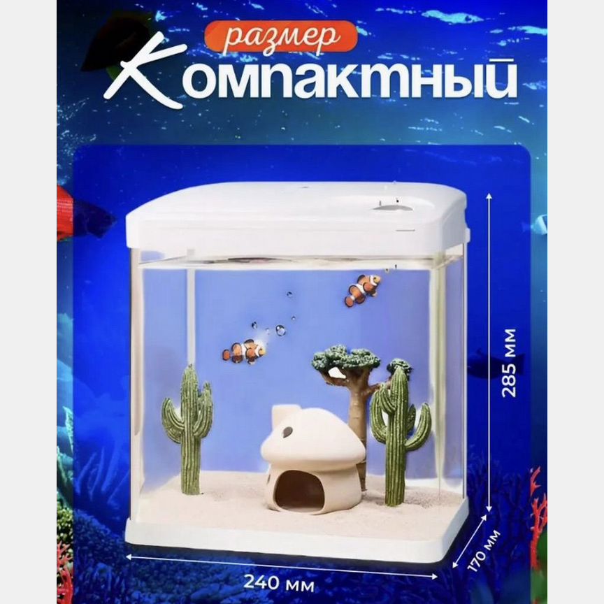 Аквариум с рыбками
