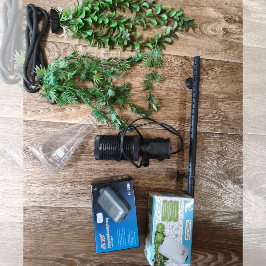 Компрессор, водоросли, фильтр