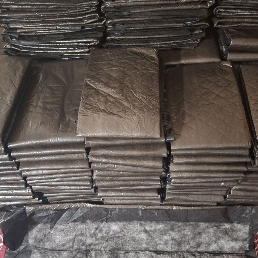 Пеленки одноразовые 60х60 черные