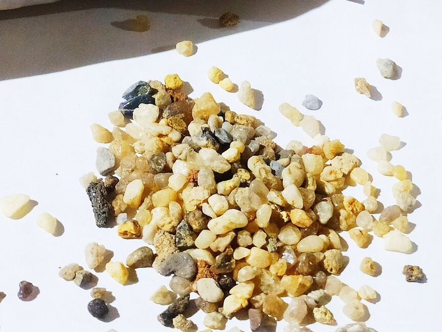 Грунт для аквариума многоцвет натуральный