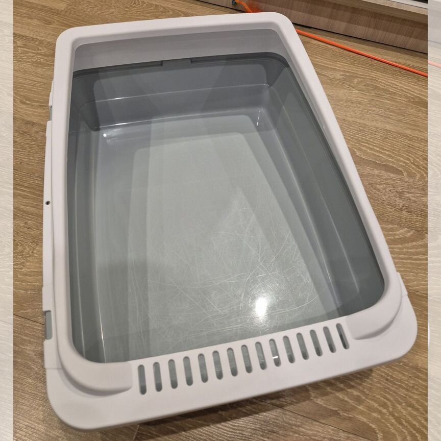 Лоток для кошек большой 48/39/18 см без сетки