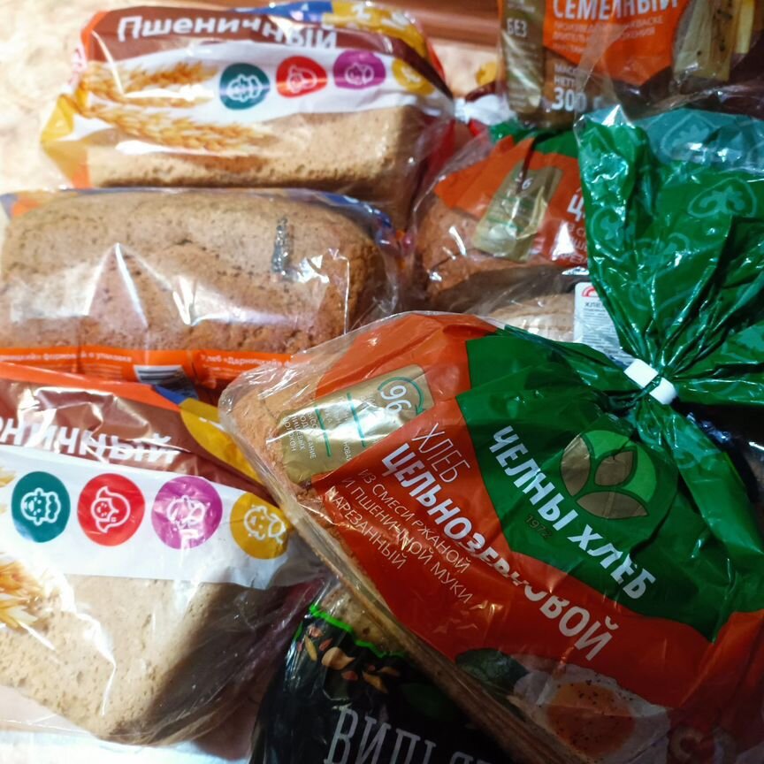 Хлеб упакованный для животных